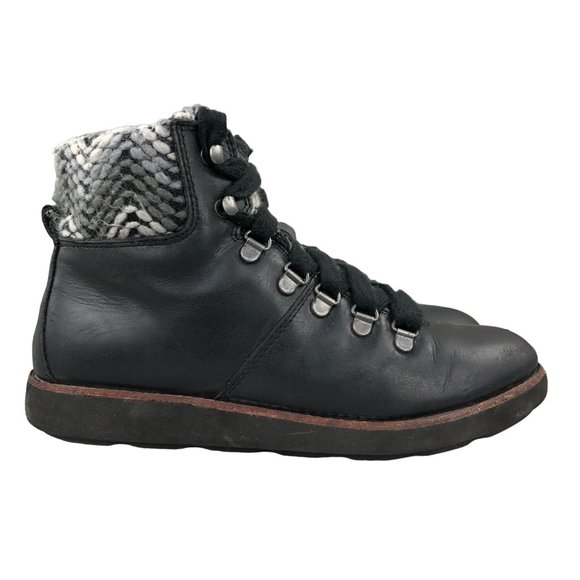 Bionica | Shoes | Bionica Womens Size 85m Hiko Black Leather Knit ...